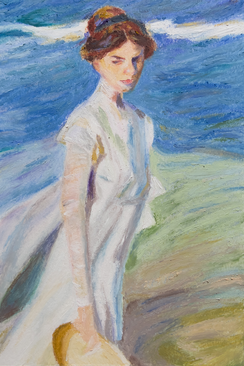 Oil Pastel Drawing For Beginners - Sorolla Master Study