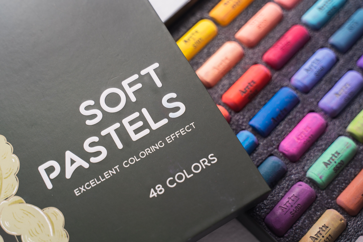 Arrtx Soft Pastels Review - 48 Color Set